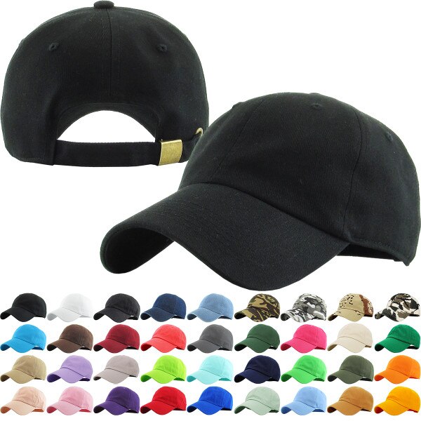Low Profile Baseball Caps | Blank | Wholesale Low Crown Hats