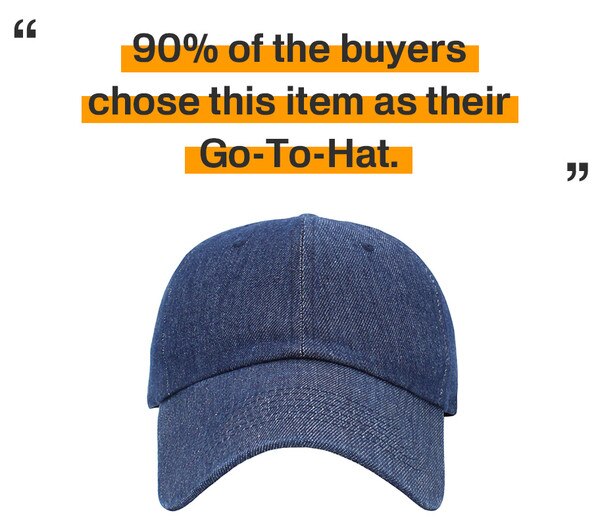 Low Profile Baseball Caps | Blank | Wholesale Low Crown Hats