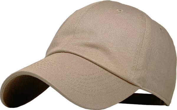 Plain Low Profile Cotton Baseball Cap | KBETHOS