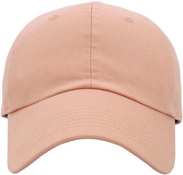 Plain Low Profile Cotton Baseball Cap | KBETHOS