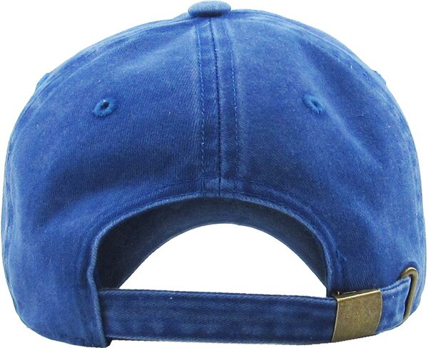 PIGMENT WASHED COTTON BASEBALL CAP ONE SIZE ADJUSTABLE | KBETHOS