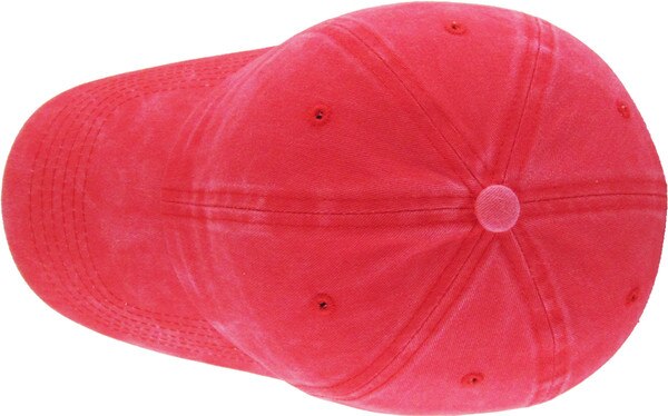 PIGMENT WASHED COTTON BASEBALL CAP ONE SIZE ADJUSTABLE | KBETHOS