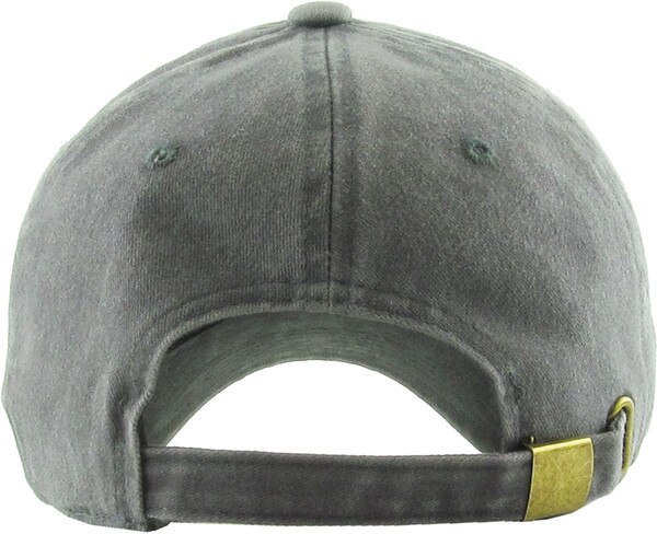 PIGMENT WASHED COTTON BASEBALL CAP ONE SIZE ADJUSTABLE | KBETHOS