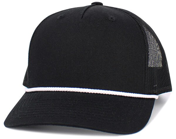 5 Panel Mesh Snapback with Rope | KBETHOS