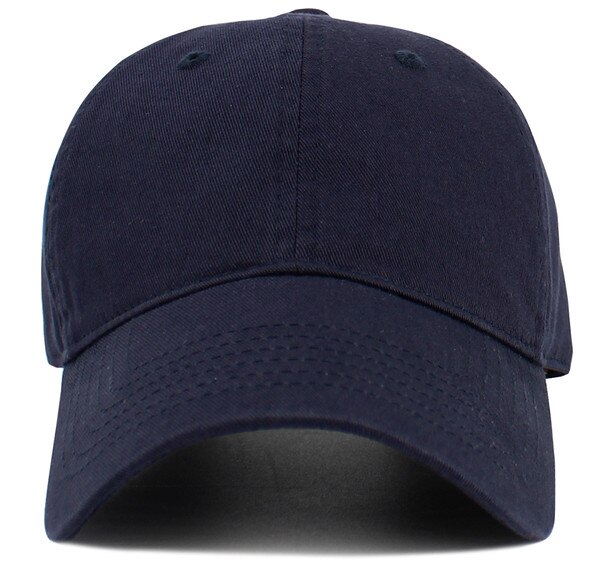 True Unstructured Low Profile Strapback Cotton Cap