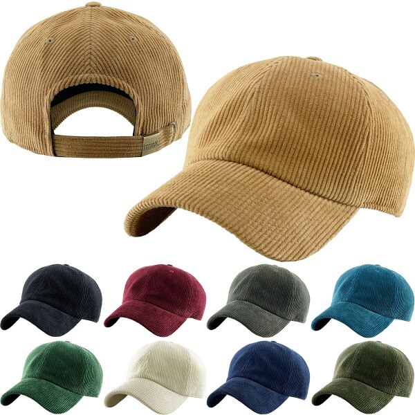 CORDUROY BASEBALL CAP | Customizable | KBETHOS
