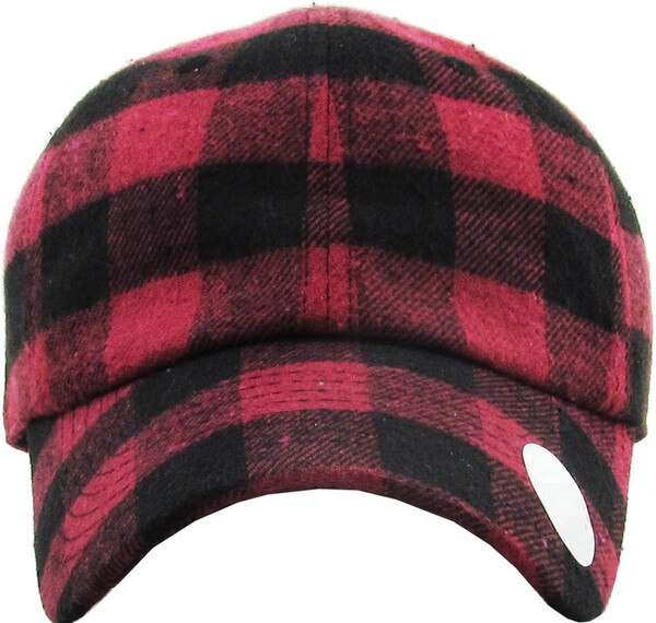 Buffalo Plaid Hats | Wholesale Plaid Baseball Caps | KBETHOS