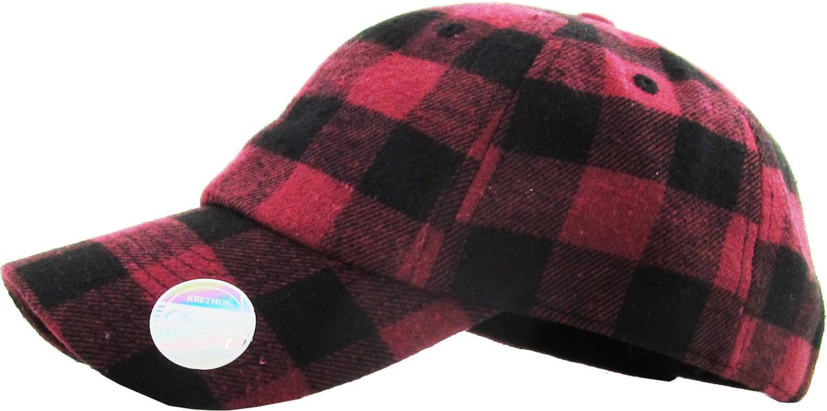 Plaid Baseball Cap | KBETHOS