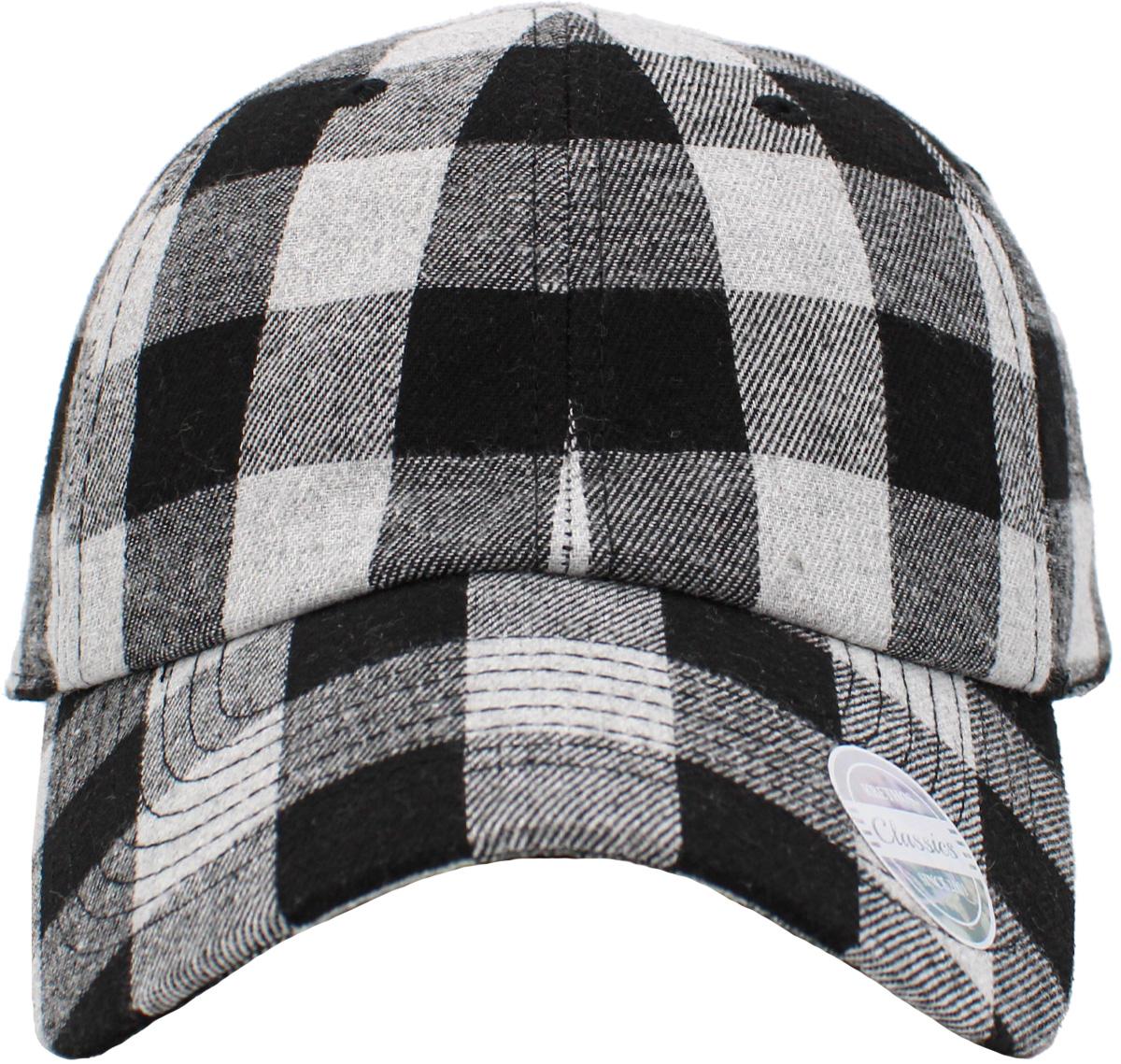Plaid Baseball Cap | KBETHOS