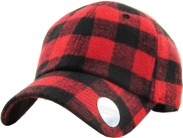Buffalo Plaid Hats | Wholesale Plaid Baseball Caps | KBETHOS