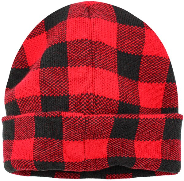 Buffalo Plaid Beanie | KBETHOS