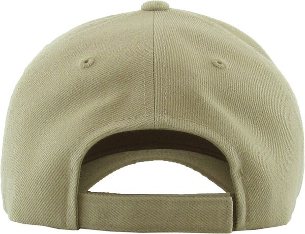 Solid Velcro Baseball Cap | KBETHOS