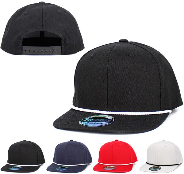 6 panel snapback w/ rope | KBETHOS