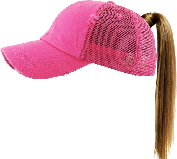 Ponytail Mesh Back Cap | KBETHOS