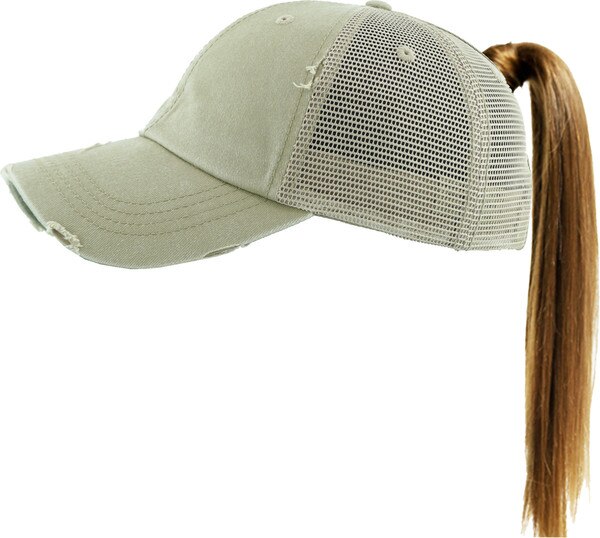 Ponytail Mesh Back Cap | KBETHOS