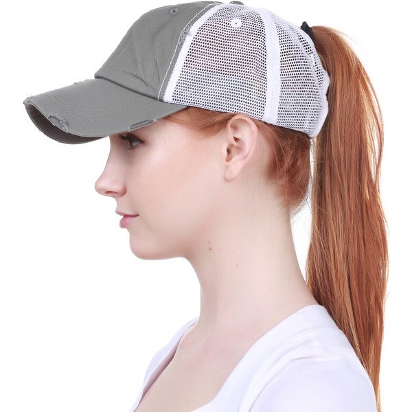 Ponytail Mesh Back Cap | KBETHOS