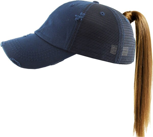 Ponytail Mesh Back Cap | KBETHOS