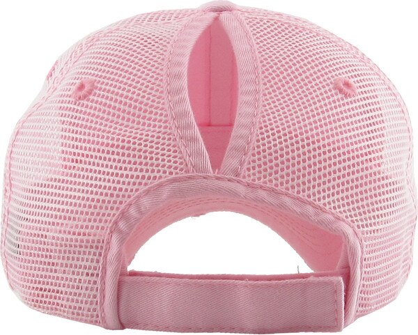 Ponytail Mesh Back Cap | KBETHOS