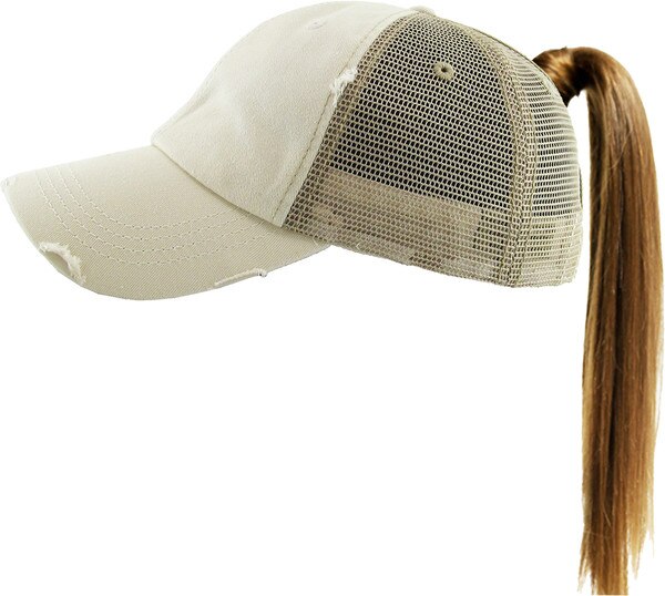 Ponytail Mesh Back Cap | KBETHOS
