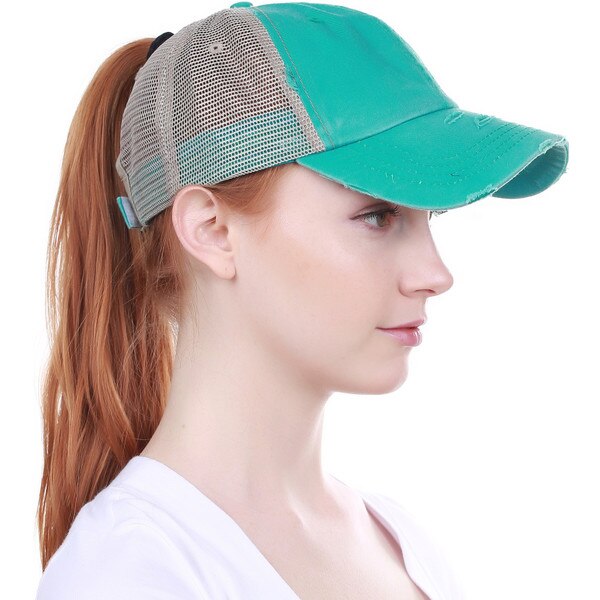 Ponytail Mesh Back Cap | KBETHOS